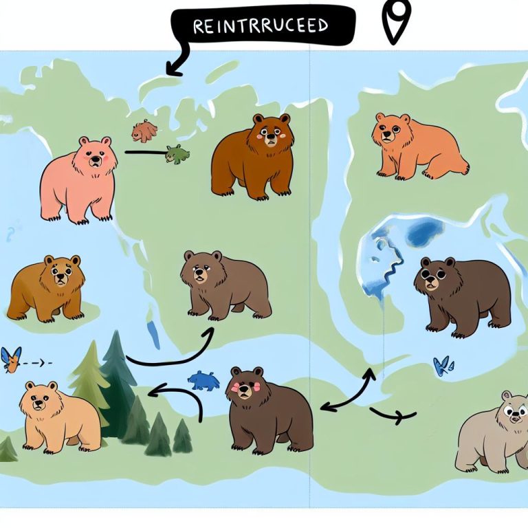 Efforts to Reintroduce Bears to Areas Where They Have Disappeared
